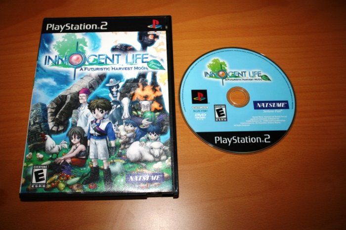PS2 Innocent Life A Futuristic Harvest Moon Complete in Box
