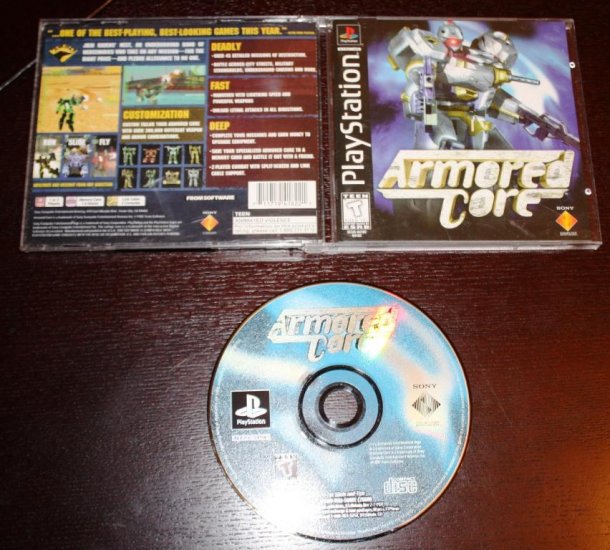 PS1 Armored Core Complete