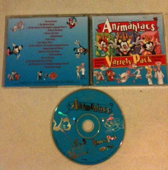 CD Animaniacs Variety Pack Soundtrack