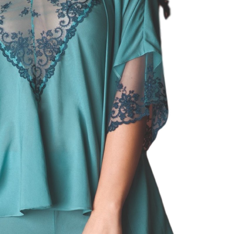 Women's Robe Sheer Mesh Transparent Lightweight Lounge Wear Vova Cosima ...