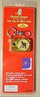 Curious George Keychain Clock with Light and Alarm