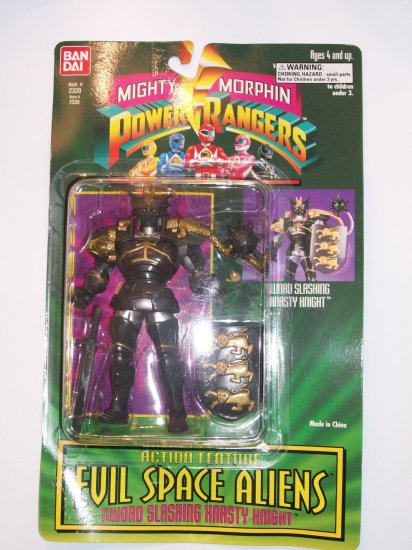 MIGHTY MORPHIN POWER RANGERS 1994 KNASTY KNIGHT Action Figure