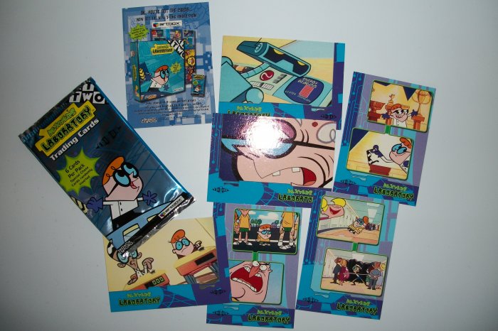 DEXTER'S LABORATORY 2001 Trading Card Pack