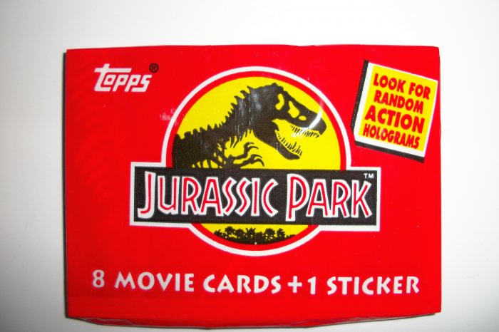 Jurassic Park 1993 Trading Card Pack