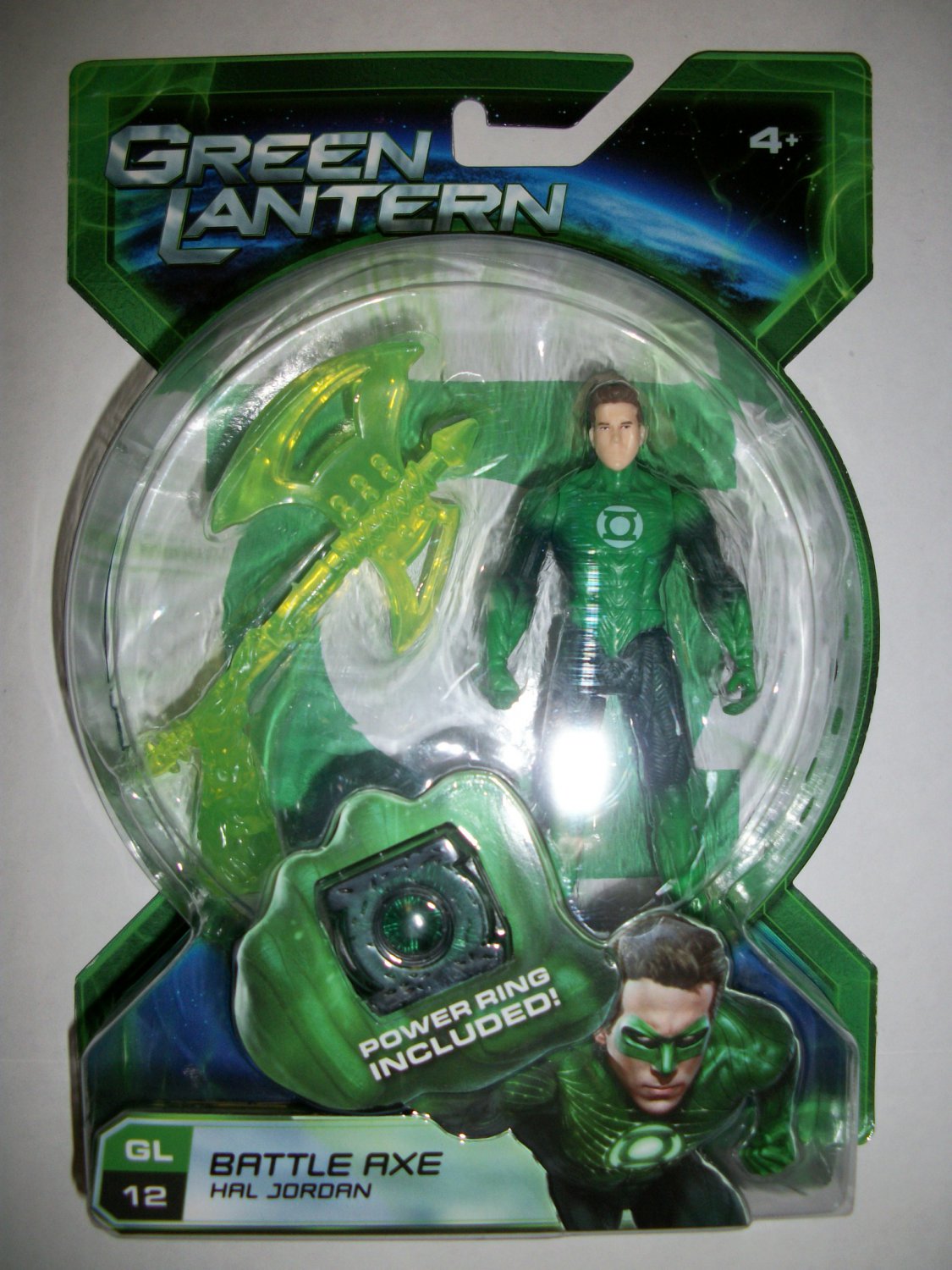 GREEN LANTERN BATTLE AXE HAL JORDAN Action Figure