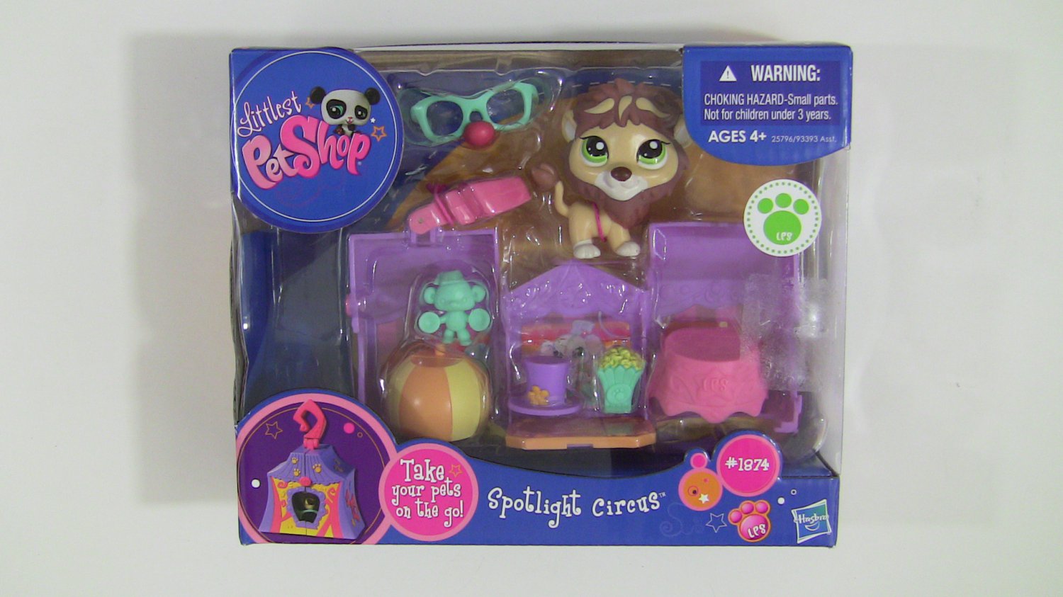 Littlest Pet Shop Spotlight Circus Playset #1874*