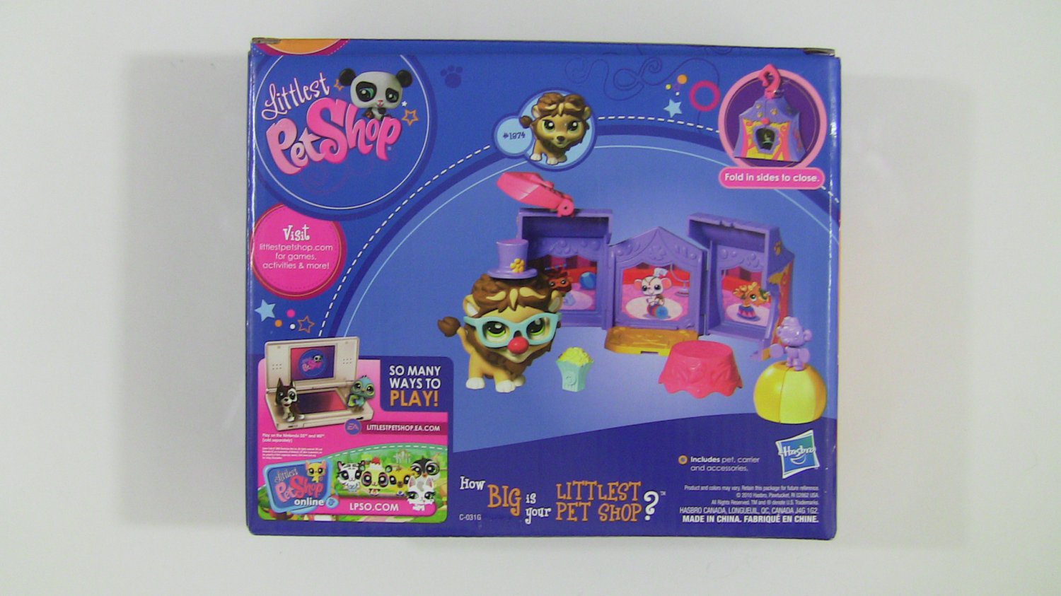 Littlest Pet Shop Spotlight Circus Playset #1874*