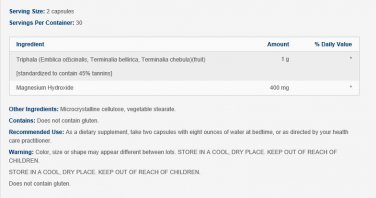 ColonRx - 60 Vegetarian Capsules - Designs for Health