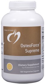 OsteoForce Supreme - 180 Vegetarian Capsules - Designs for Health