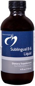 Sublingual B-6 Liquid - 4 fl oz - Designs for Health