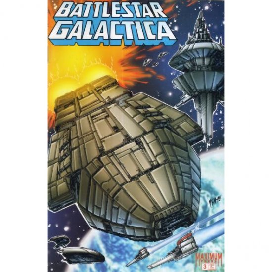 Battlestar Galactica: War of Eden #3 (Comic Book) - Maximum Press ...