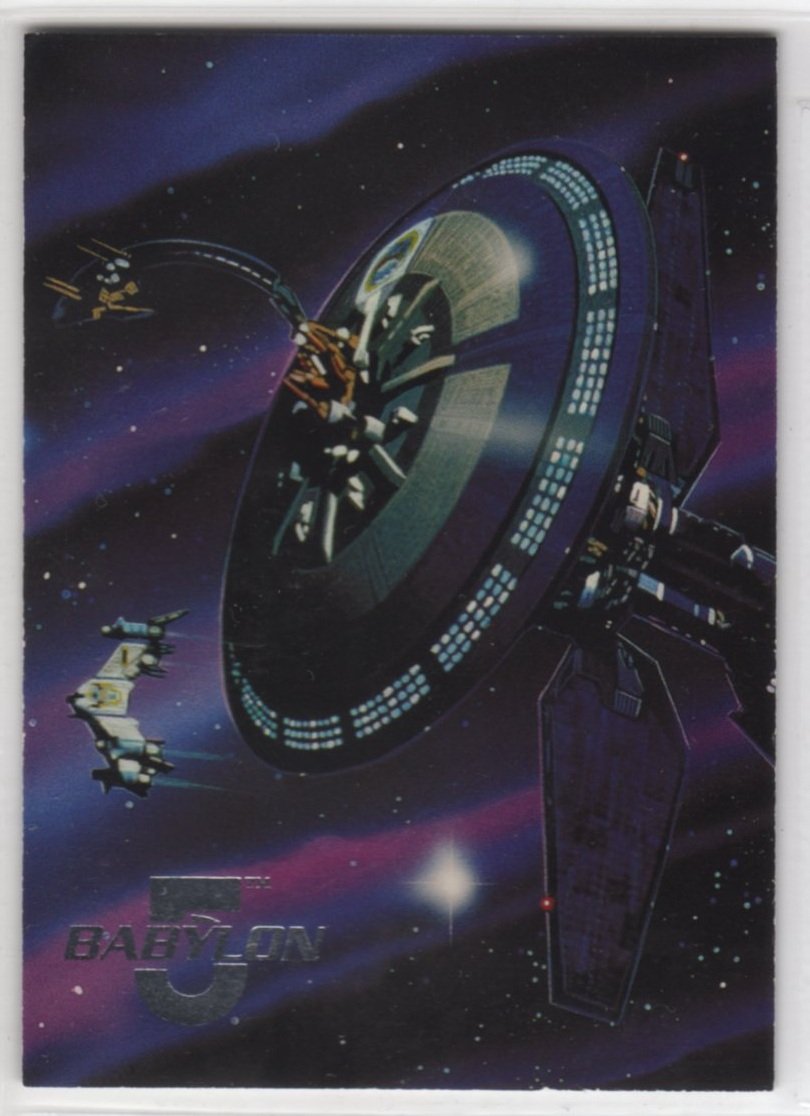 Babylon 5 Series One Space Gallery 4 of 8 Chase Card (Fleer Ultra ...