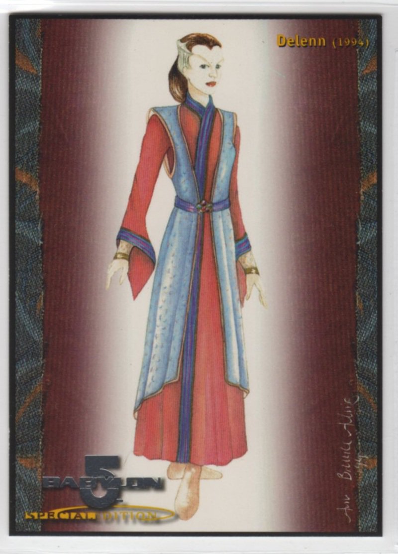 Babylon 5 Special Edition Costumes Chase Card C8 (SkyBox) - Delenn