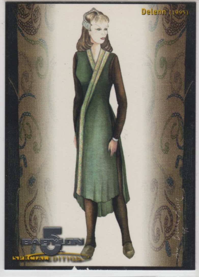 Babylon 5 Special Edition Costumes Chase Card C12 (SkyBox) - Delenn