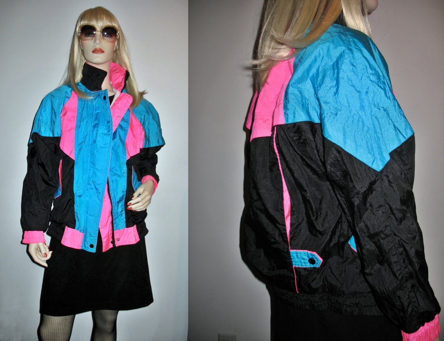 Neon 80s Windbreaker Suits