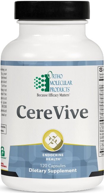 CEREVIVE - 120 Capsules - Ortho Molecular Products