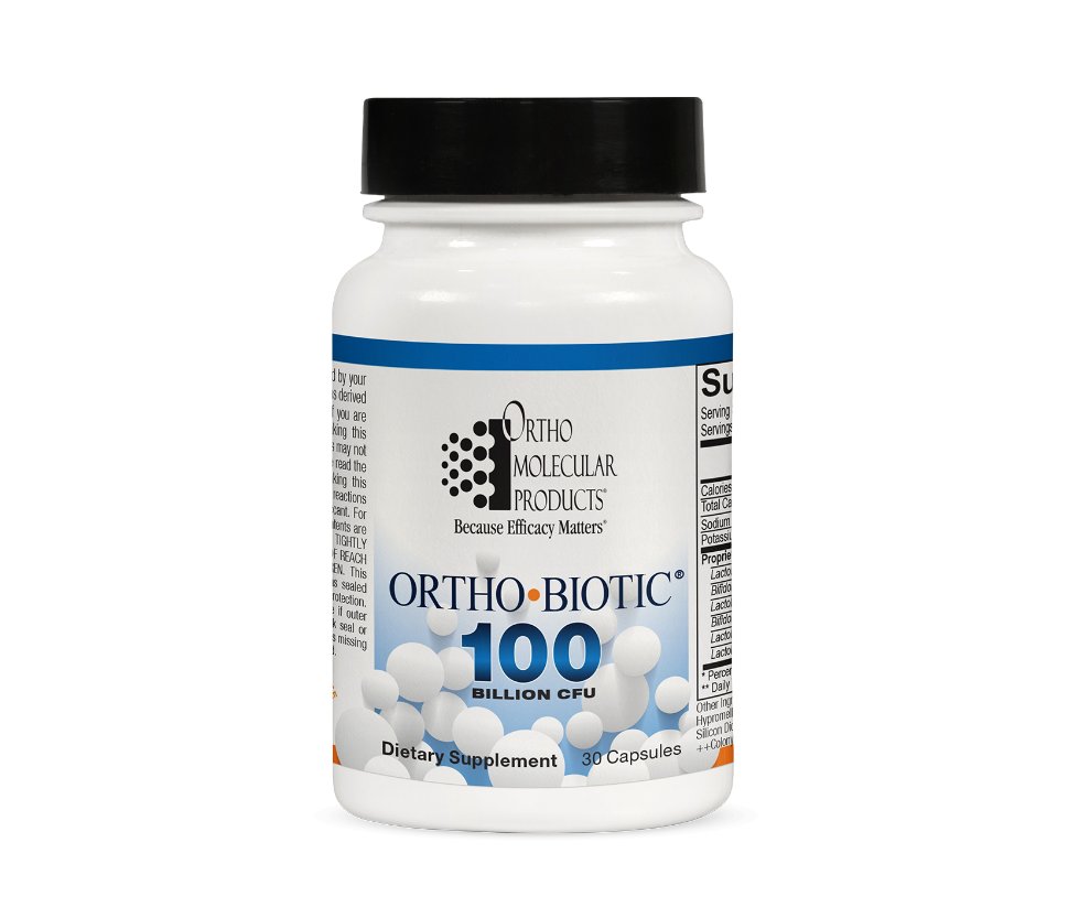 ORTHO BIOTIC (100 BILLION) - 30 Capsules - Ortho Molecular Products