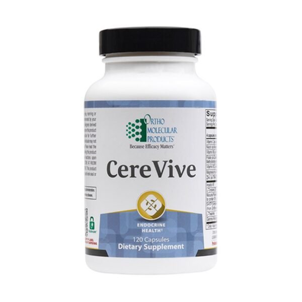CEREVIVE - 120 Capsules - Ortho Molecular Products