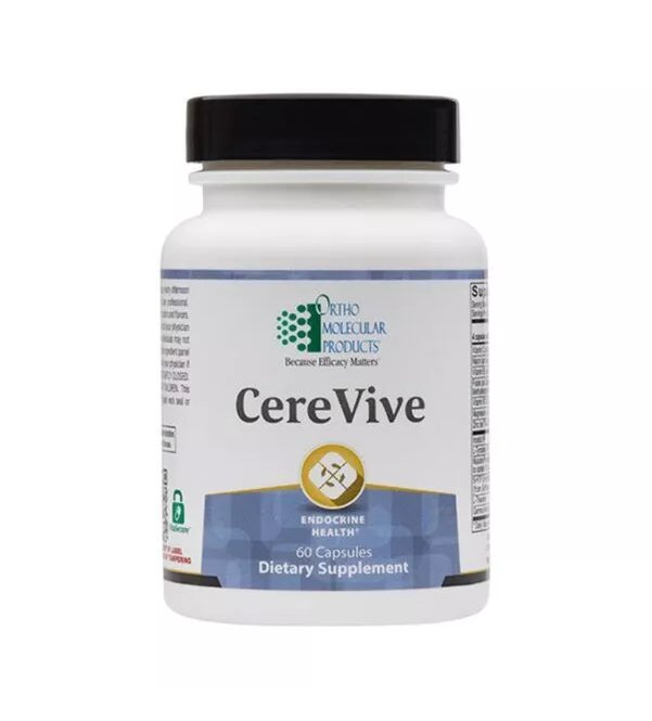 CEREVIVE - 60 Capsules - Ortho Molecular Products