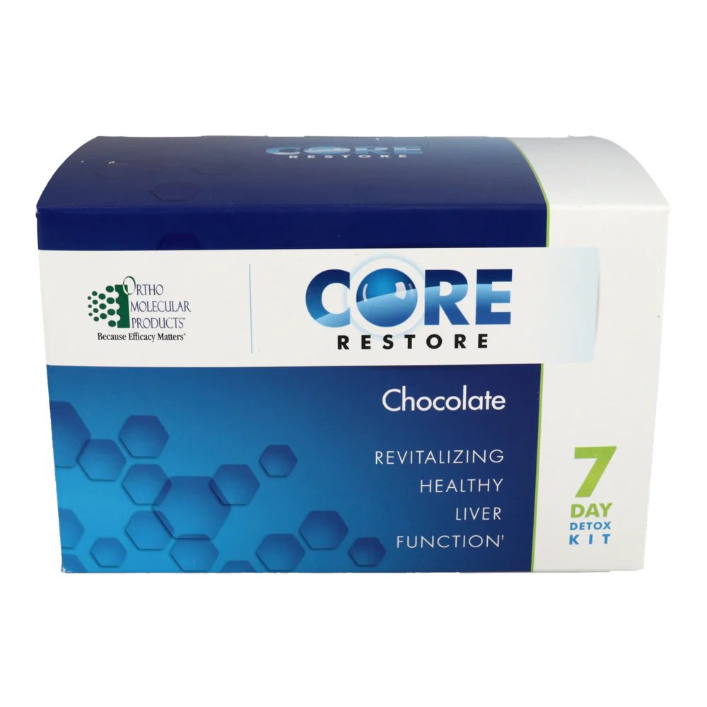 CORE RESTORE - 7 Day Detox Kit - Chocolate - Ortho Molecular Products
