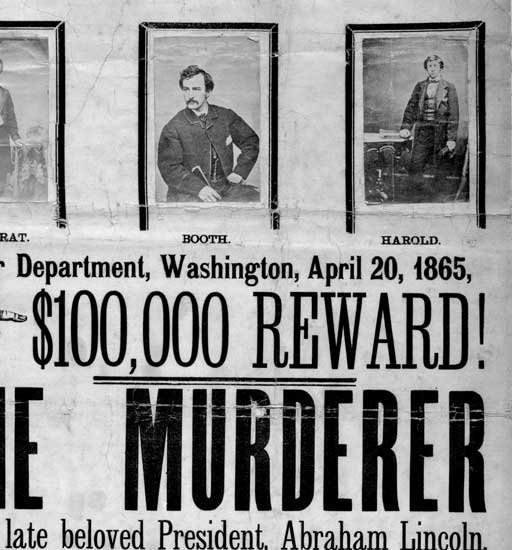 President Abraham Lincoln assasination John Wilkes Booth Civil War ...