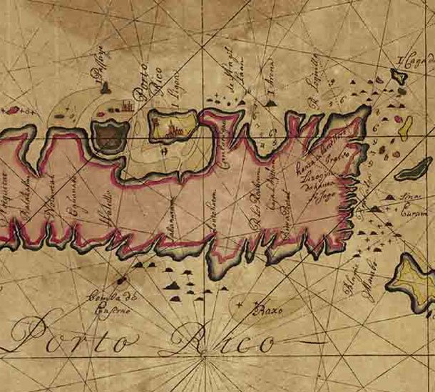 Porto Puerto Rico British and US Virgin Islands Danish West Indies ...