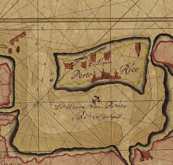 Porto Puerto Rico British and US Virgin Islands Danish West Indies ...