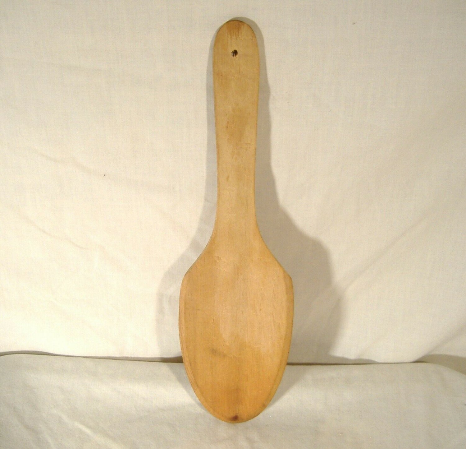 Primitive Vintage Wooden Wood Spatula Spreader Butter Dough Paddle