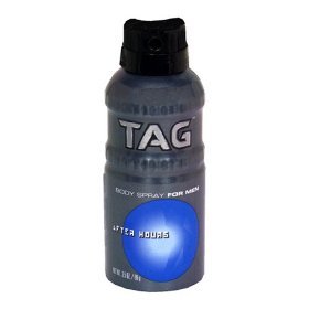 Tag Body Shots 3.5 oz. Body Spray for Men AFTER HOURS Scent *NEW*