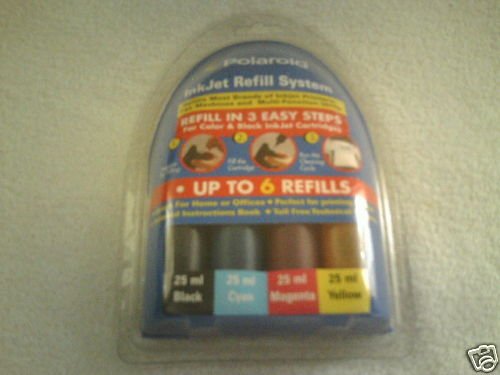 UNIVERSAL INKJET REFILL KIT BLACK & COLOR *NIB*