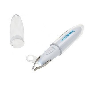 LUMA TWEEZE LIGHTED TWEEZERS W/BONUS BATTERIES -BULK ITEM IN SLEEVE