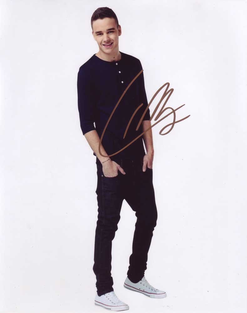 Liam Payne in-person autographed photo One Direction