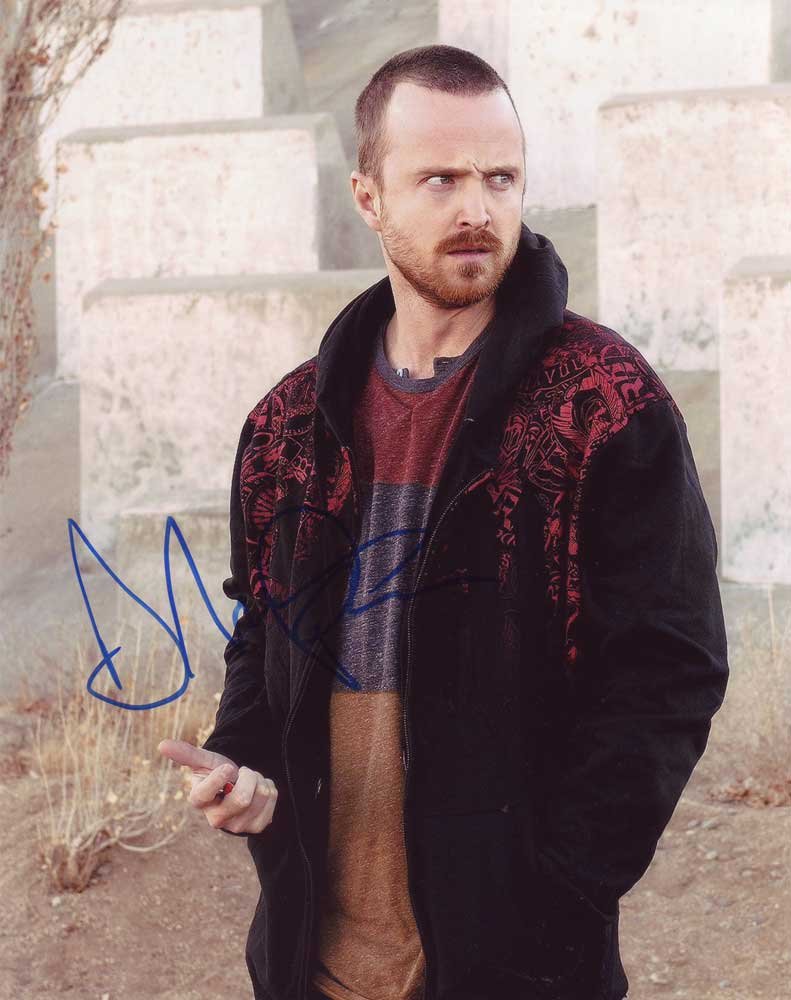 Aaron Paul In-person Autographed Photo