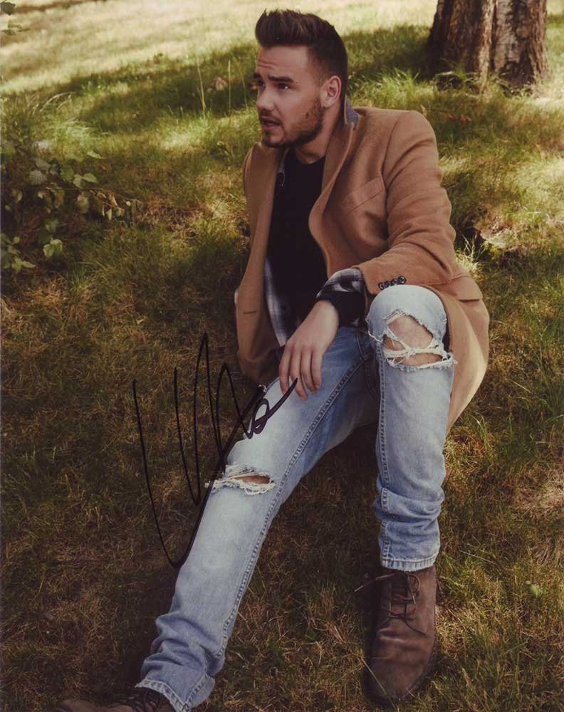 Liam Payne in-person autographed photo One Direction