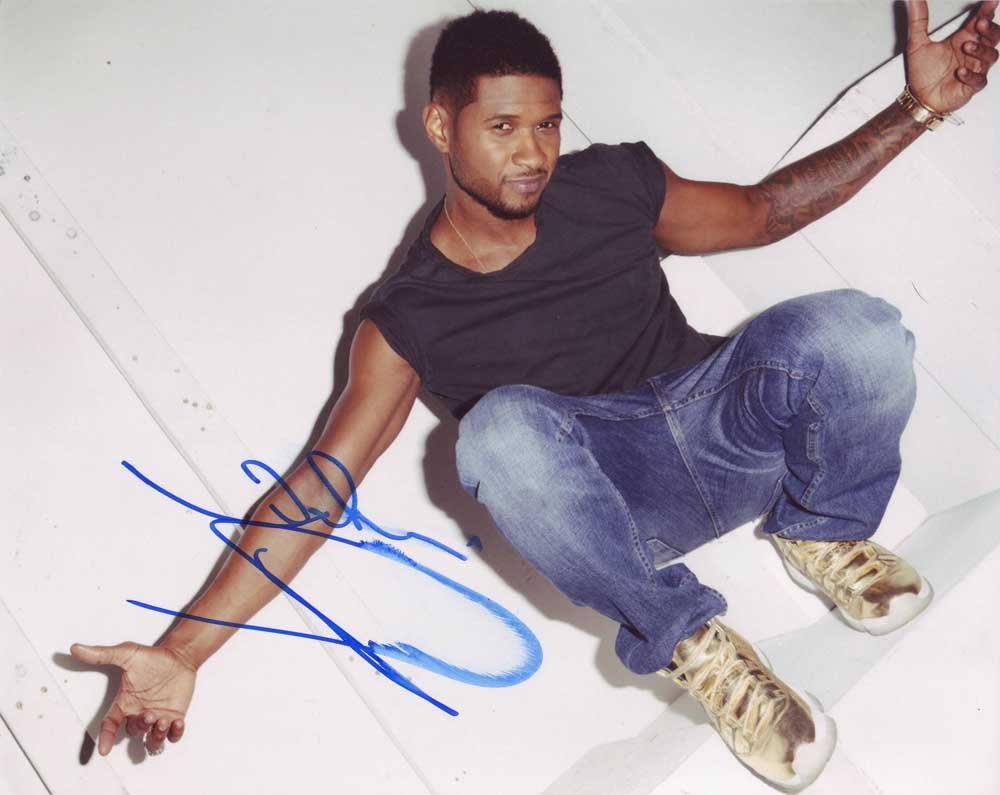 Usher Raymond In-person Autographed Photo