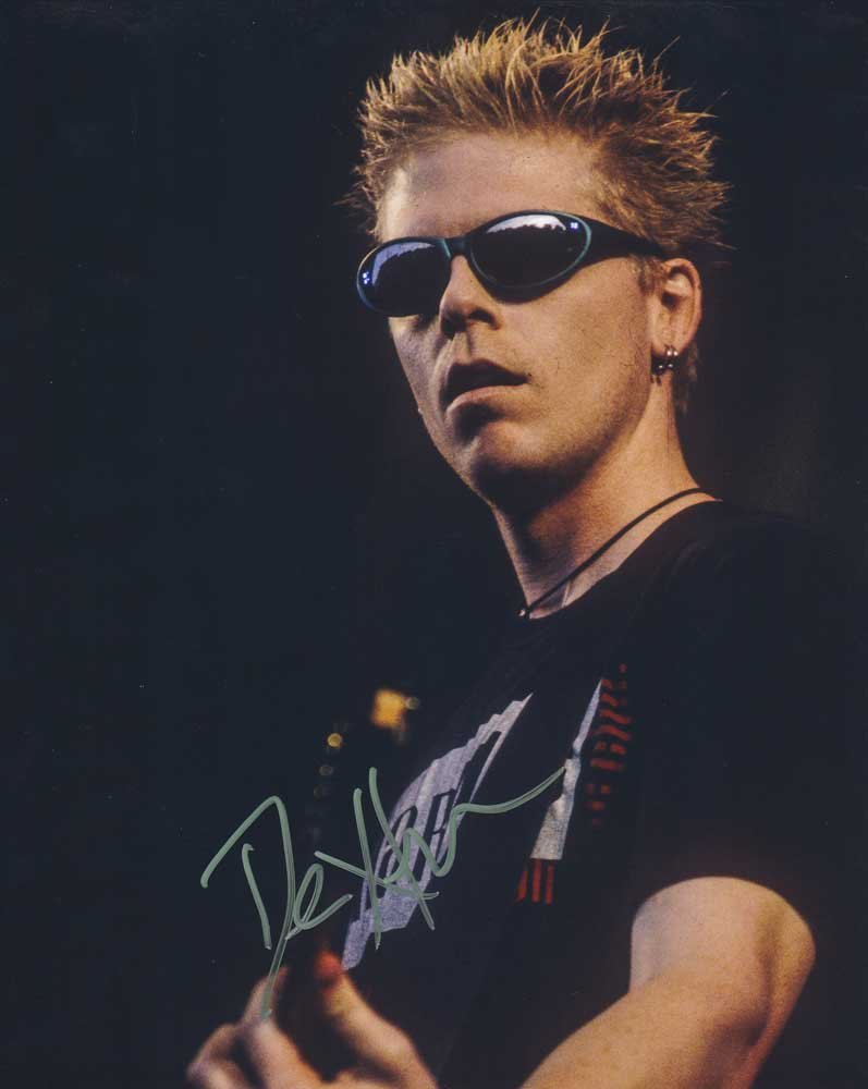 Dexter Holland in-person autographed photo The Offspring