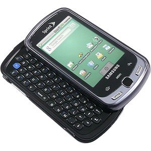 Smoke Transparent Hard Protector Case Cover for Sprint Samsung Moment M900