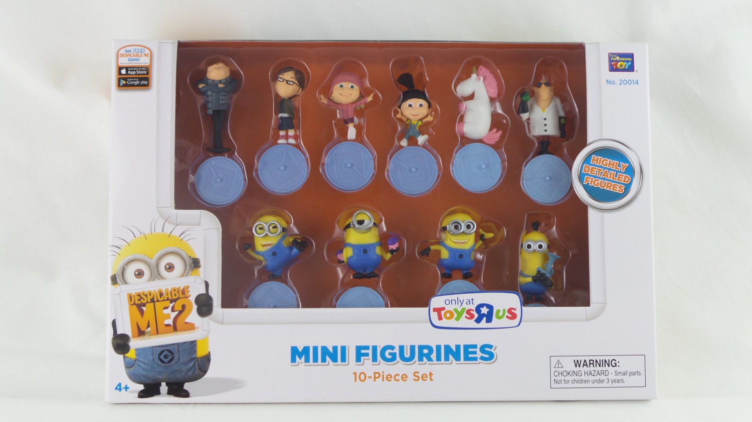 Despicable Me 2 Minion Mini Figurines 10 piece set Stuart Gru Unicorn ...