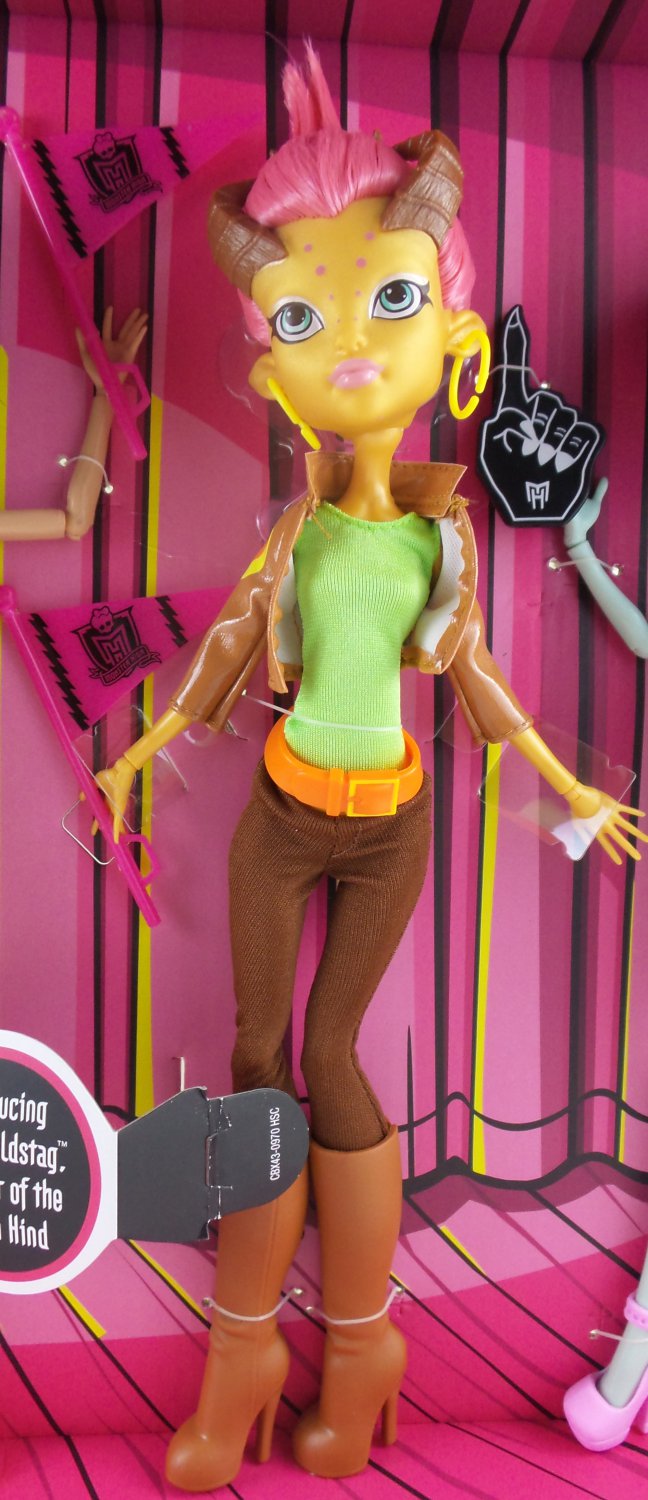 Monster High ONE (1) Loose Gilda Goldstag doll We Are #1 Student ...
