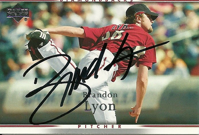 2007 Upper Deck Series 2 Brandon Lyon Autograph