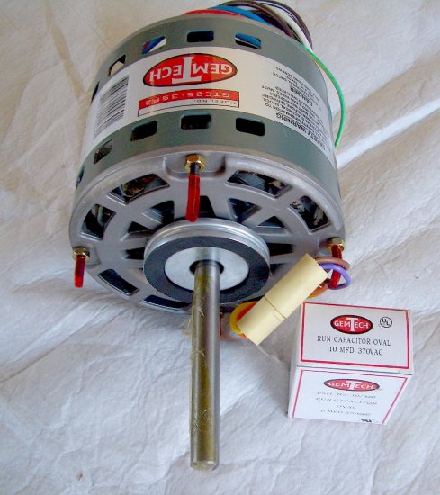 1/4 HP. FURNACE BLOWER MOTOR- 120V FOR GAS FURNACES