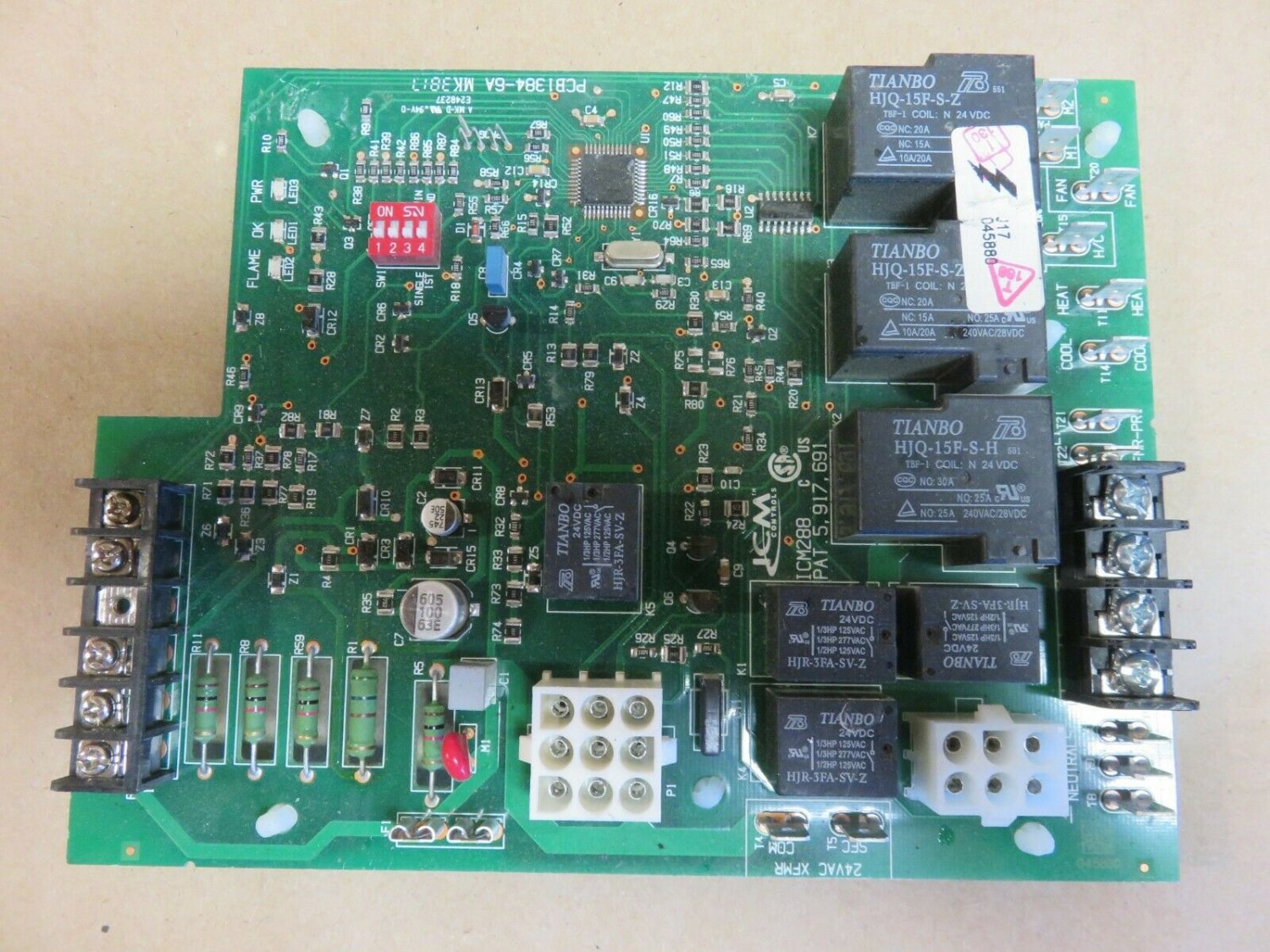 ICM Gas Furnace Control Board PCB1384-6A