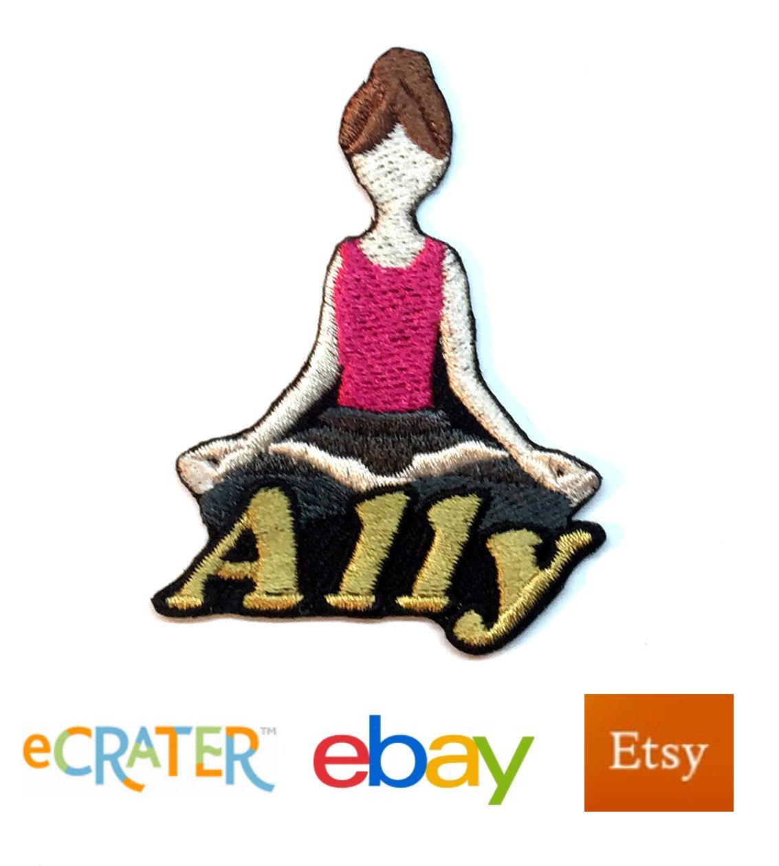 Custom Personalized Iron-on Patch - Yoga