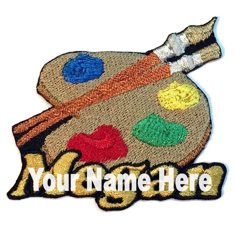Painting Patch Personalized Custom Iron-on