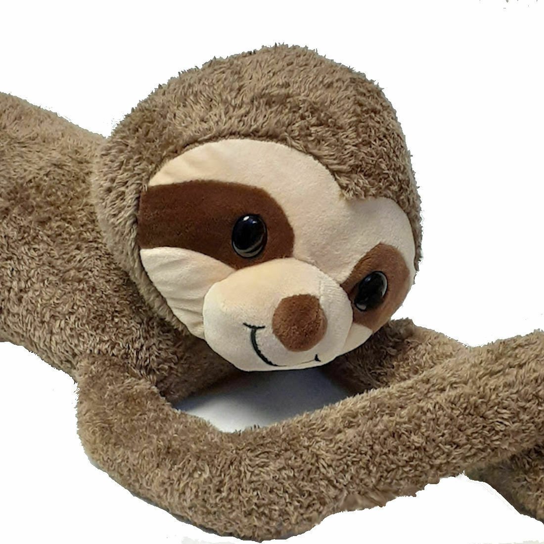 Large 23 inch Sloth Stuffed Plush Animal - Hands attach w/ V hook n ...