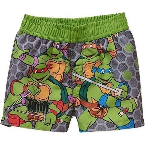 Teenage Mutant Ninja Turtles Boys Swim Trunks (0-3 Months) NEW