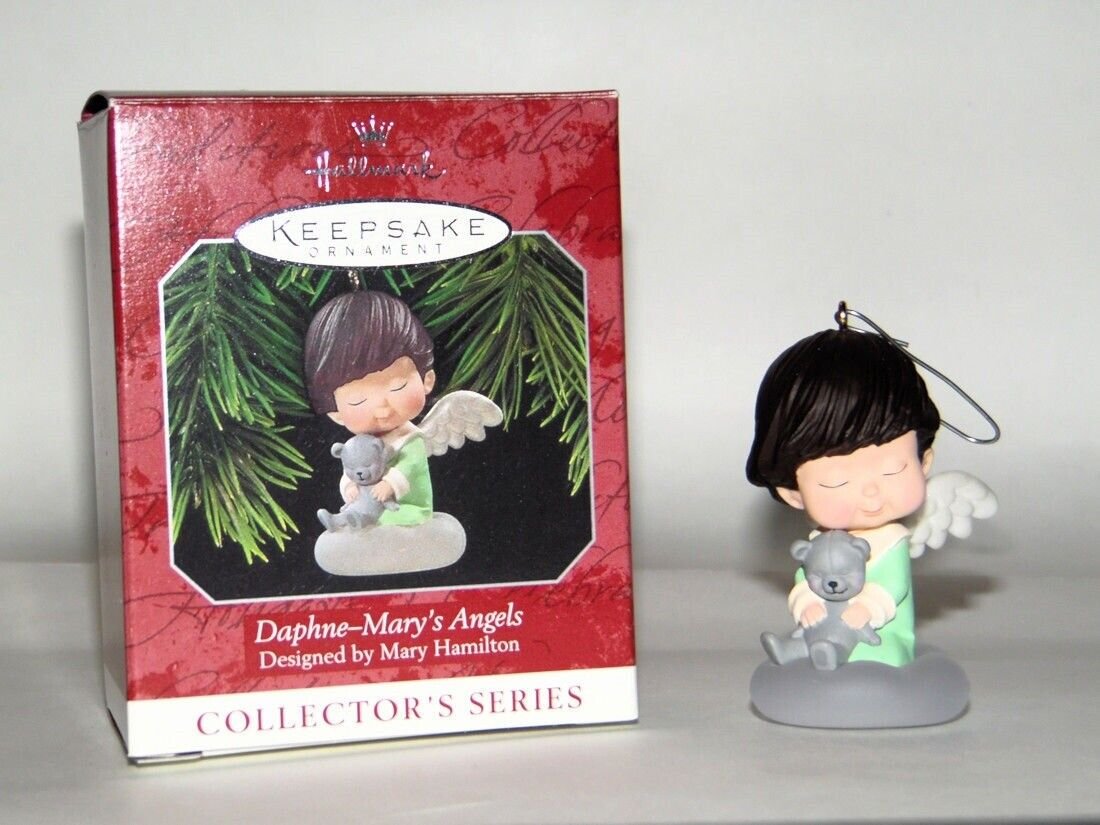 Hallmark Mary's Angels DAPHNE Christmas Tree Ornament Collectable 1998 ...