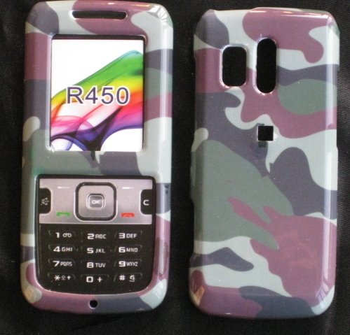 CAMOUFLAGE Snap On Cover Case for SAMSUNG MESSAGER R450