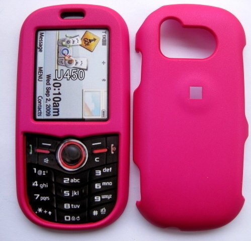 Pink Snap On Cover Case for Samsung Intensity U450