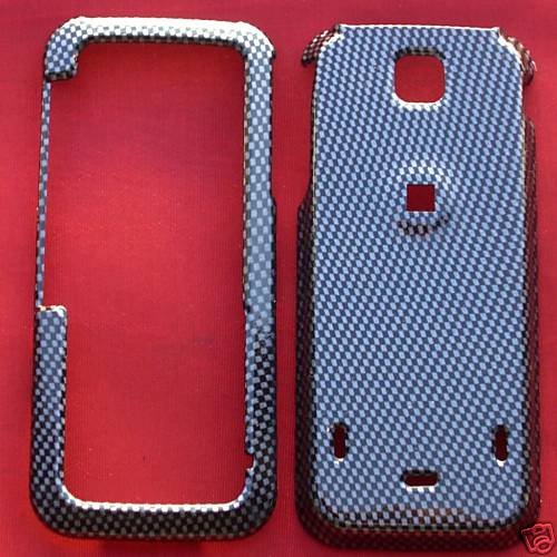 Carbon Fiber Snap On Cover Case for Nokia XpressMusic 5310